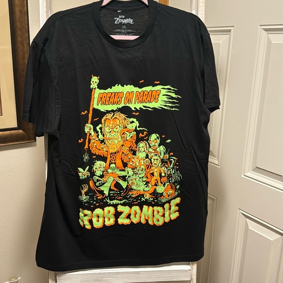 Shirts | 325 Rob Zombie T Shirt Black | Poshmark